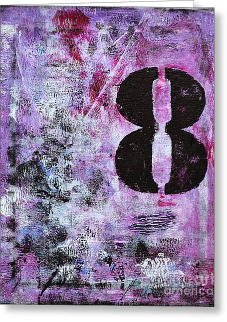 LUCKY NUMBER 8 - Greeting Card #1058 – Chakramoon Arts & Design