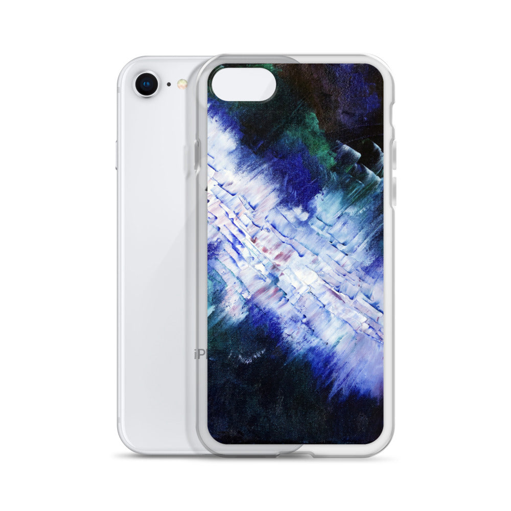 Artsy Apple IPHONE CASE Abstract Energetic Art Print – Chakramoon Arts ...